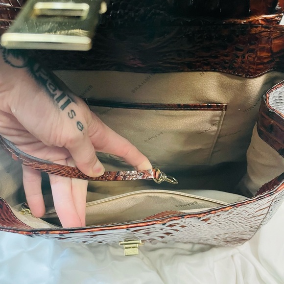 Brahmin | Bags | Authentic Brahmin Leather Backpack Nwot | Poshmark